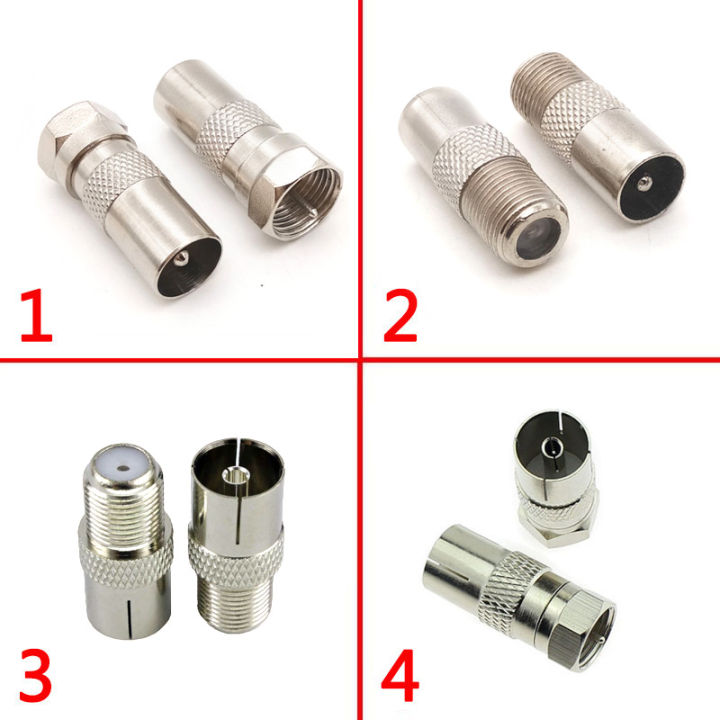 [Buy One Get One Free] TV Set-Top Box Signal Cable British F Head to RF ...