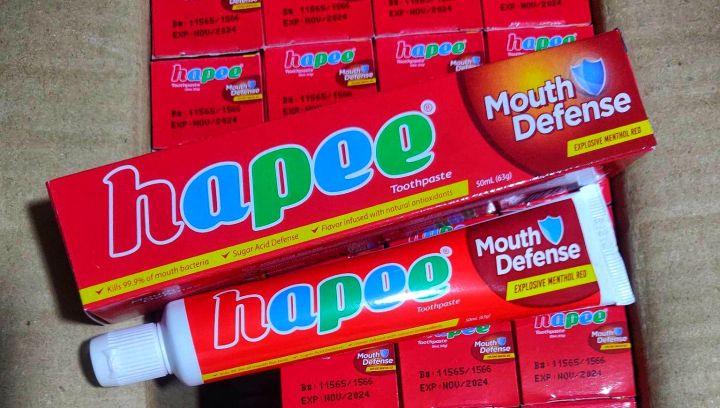HAPEE TOOTHPASTE MOUTH DEFENSE 50ML | Lazada PH