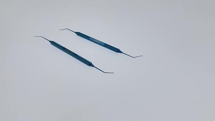 Titanium eye Double Phaco Chopper hook ophthalmic surgery instrument ...