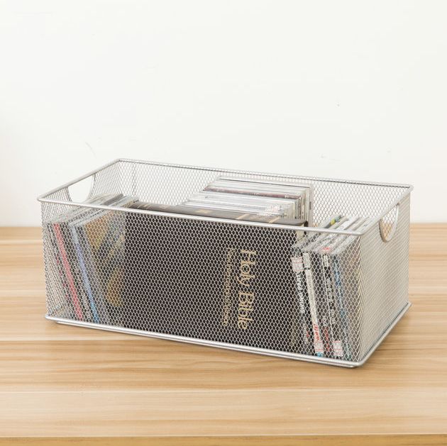 Iron Art CD File Storage Box DVD Disc Record Frame Home Toy Organizing ...
