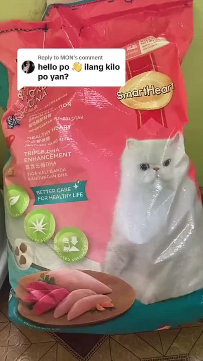 15kg (Natural Brown Color Kibbles) Smartheart Smart Heart Dry Cat Food ...