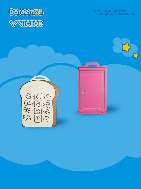 Victor Badminton Racket String Doraemon Collaborative Series VS-63DRM ...