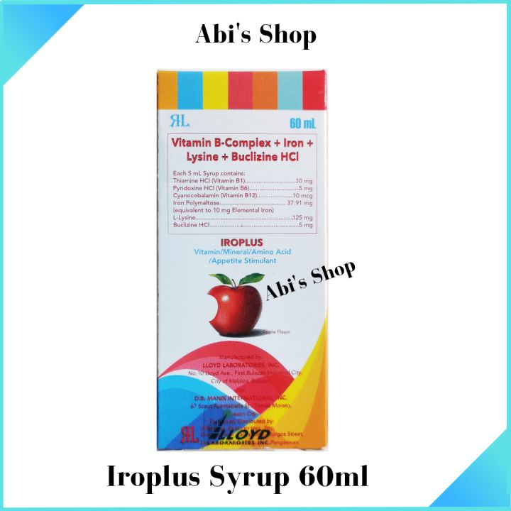 IROPLUS SYRUP 60ml Expiry Date March 2025 | Lazada PH