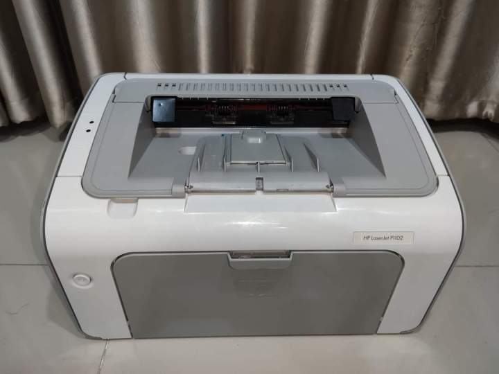 ((มือสอง))Hp P1102 เครื่องปริ้นเลเซอร์ขาวดำ พร้อมใช้งาน ปริ้นได้อย่างเดียว ปริ้นเร็ว | Lazada.co.th