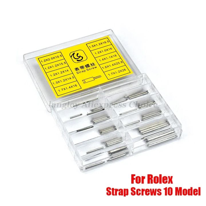 Watch Repair Tools Watch Accessories Strap Screws 10 Model Watch Chain ...