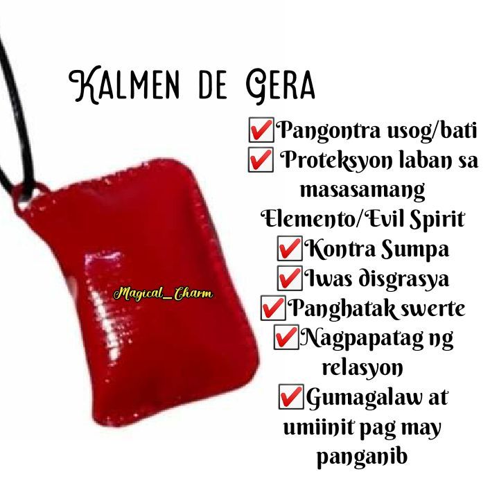Kalmen de Gera/Pangakalahatang proteksyon/Necklace pendant | Lazada PH