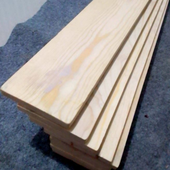 kayu strip kayu strip jati Belanda tebal 1,5 cm lebar 8 cm panjang 100 ...