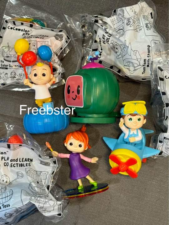 Cocomelon Play and Learn Collectibles (CoComelon Jollibee Toys) | Lazada PH