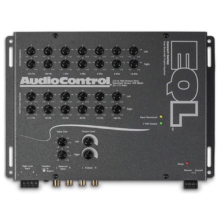 AudioControl EQL Pre-Amp Equalizer with 13 Volt Line Driver audio ...