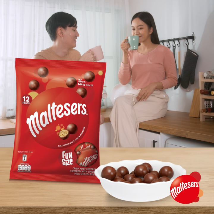 Maltesers Milk Chocolate Fun Size 144G Chocolate / Milky / Sharing ...
