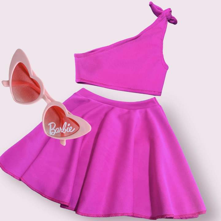 Terno skirt Barbie girl ootd skirts | Lazada PH