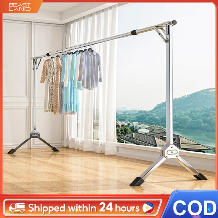 120-240CM Sampayan Stainless Drying Rack Sampayan ng damit Heavy Duty ...