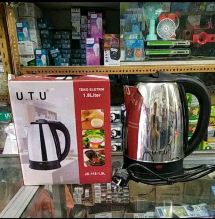 CERET UTU /TEKO OTOMATIS 1.8L/Teko Listrik 1,8 Liter UTU JK-118-1.8L ... CERET UTU /TEKO OTOMATIS 1.8L/Teko Listrik 1,8 Liter UTU JK-118-1.8L ...