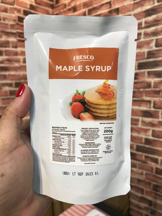 Maple Syrup 200g/Chocolate Syrup 200g/Strawberry Syrup 200g/Salted ... Maple Syrup 200g/Chocolate Syrup 200g/Strawberry Syrup 200g/Salted ...