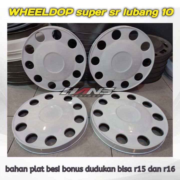 wheeldop super sr ring 15/ring16 lubang 10 wildop canter elf giga dutro ...