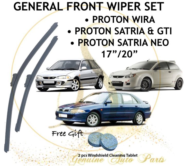 PROTON WIRA SATRIA SATRIA GTI SATRIA NEO GENERAL SOFT WIPER SET 17 ...