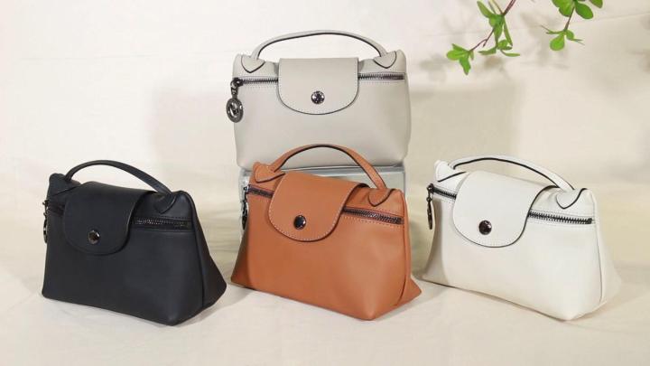 DOMAT rasmi asli lembut kulit beg tangan zip Cross Body & Shoulder Bags ...