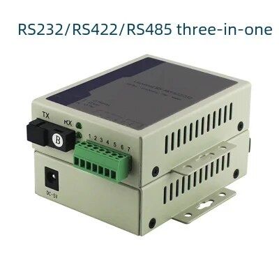 Data Industrial Control Optical Fiber Transceiver Single Fiber SC ...