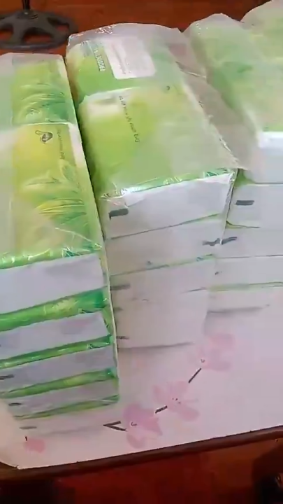 [Buy 1 Take 2]Facial Tissue Green tea paper facial tissue 4-Ply toilet ...