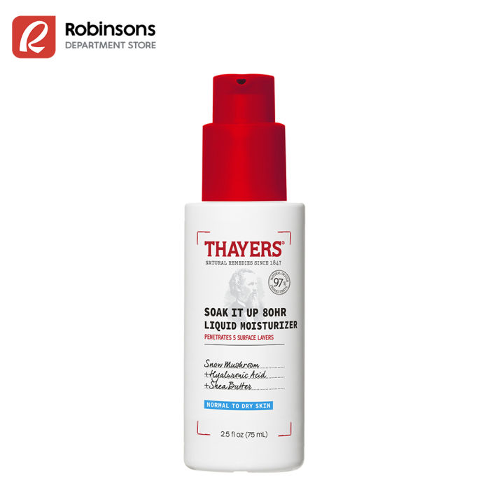 Thayers Soak It Up 80 Hours Liquid Moisturizer 75ml | Lazada PH