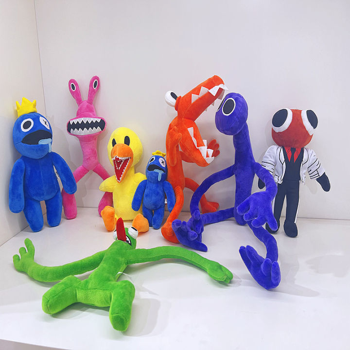 30cm/60cm Rainbow Friends Plush Game Doll Blue Yellow Monster long hand ...