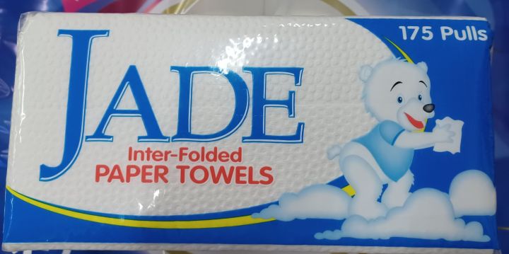 Jade Interfolded Paper Towels 175 Pulls | Lazada PH