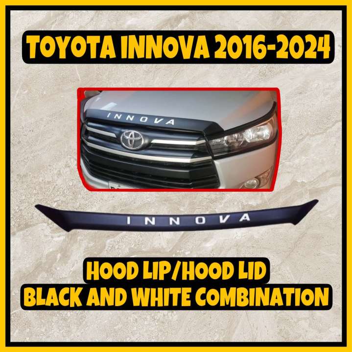 TOYOTA INNOVA HOOD LIP 2016-2024 | Lazada PH