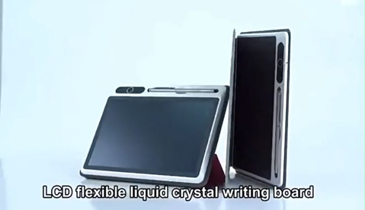 Rechargeable LCD Writing Tablet Electronis Memo With Protective Case ...
