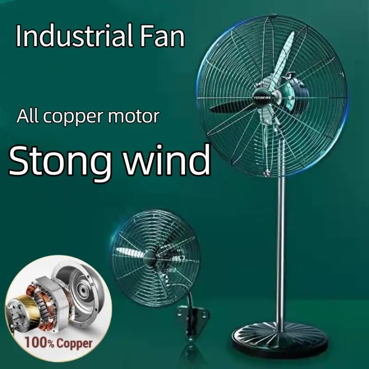 Heavy Duty Industrial Stand Fan 30" Industrial Floor Fan 280w Pure ...