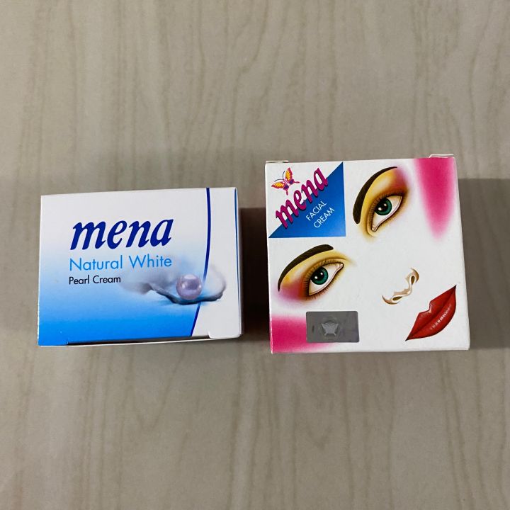 Mena Facial Cream Mena Natural White Pearl Cream | Lazada PH