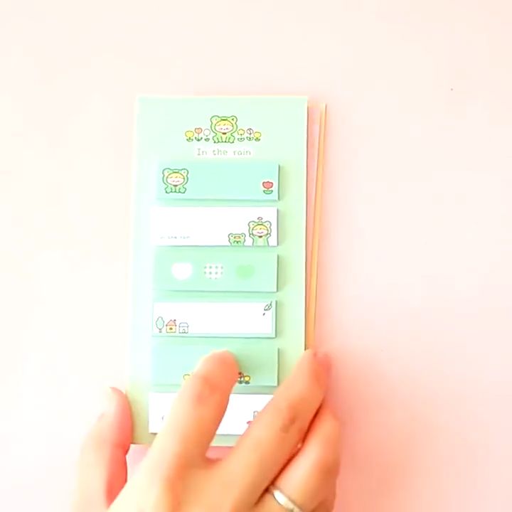 Sticky Notes Lucu 6IN1 Tempelan Kertas Catatan 120 Lembar Notes Kertas ...