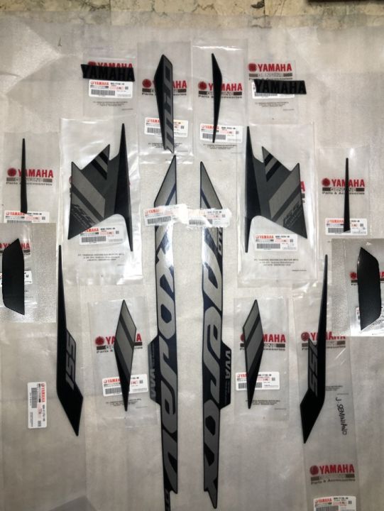 AEROX 155 V2 BLACK DECALS | Lazada PH