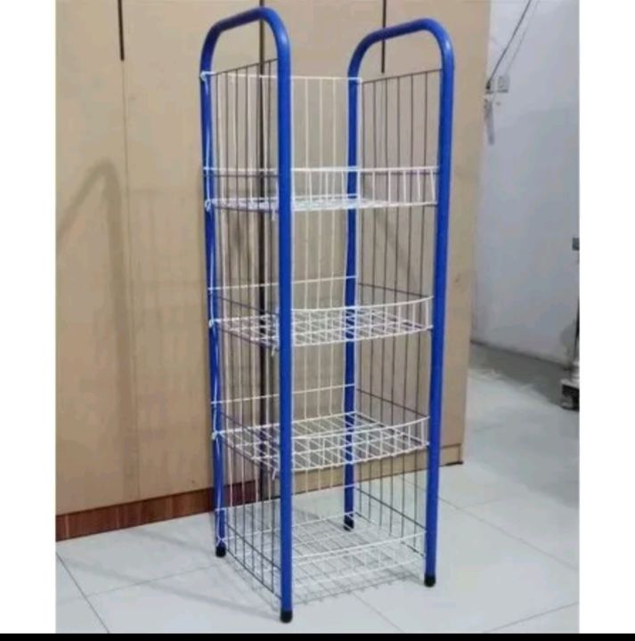 Rak Ciki 4 susun/ rak snack murah/ rak serbaguna 4 susun / rak jajan ...