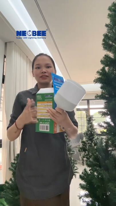 Neobee หลอดไฟ LED ขาว วอร์ม E27 ซุปเปอร์สว่าง หลอดไฟประหยัดพลังงาน ไฟ ...