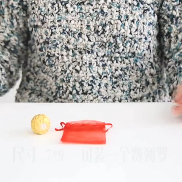 Drawstring Mesh Pouch Small Size Candy Jewelry Wedding Party Gift ...