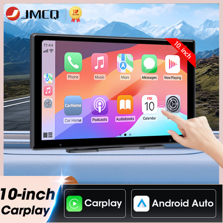 Universal 10-Inch Car Radio Video Player Carplay Android Auto Portable ...