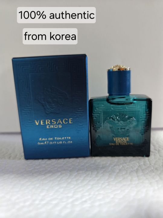 Mini Perfume VERSACE EROS Edt 5ml | Lazada PH