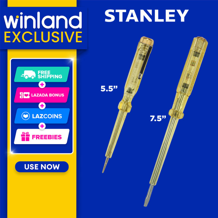 Stanley by Winland Spark Detecting Screwdriver Test Pencil AC Voltage ...