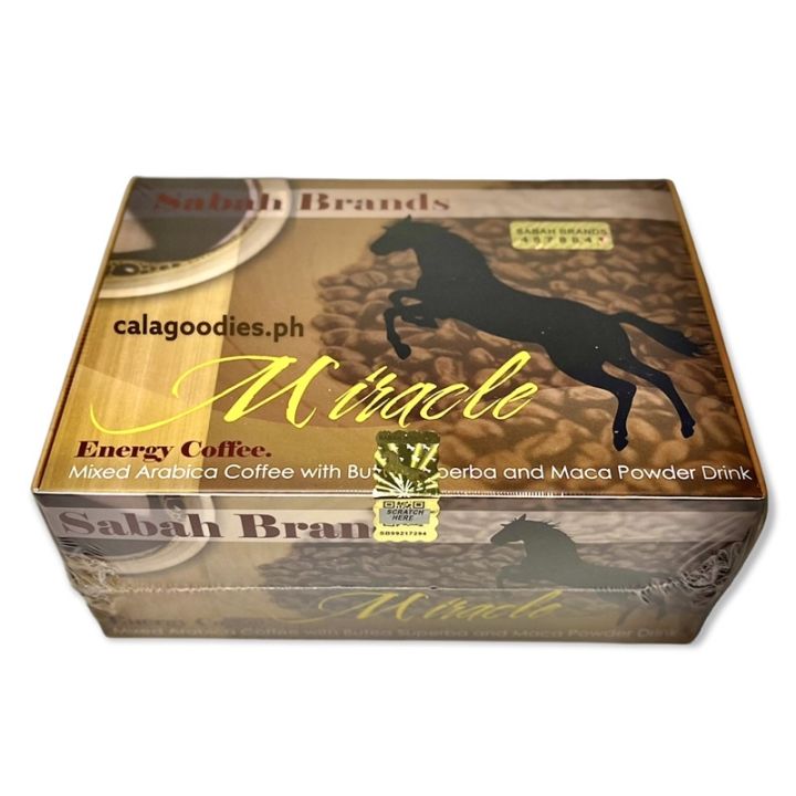 Sabah Miracle Coffee for Men and Women (pampagana/pamptagal) 1box ...