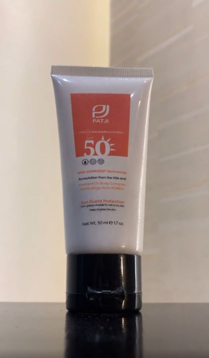 PATJI SunGuard Sunscreen with SPF 50 PA +++ | Lazada PH
