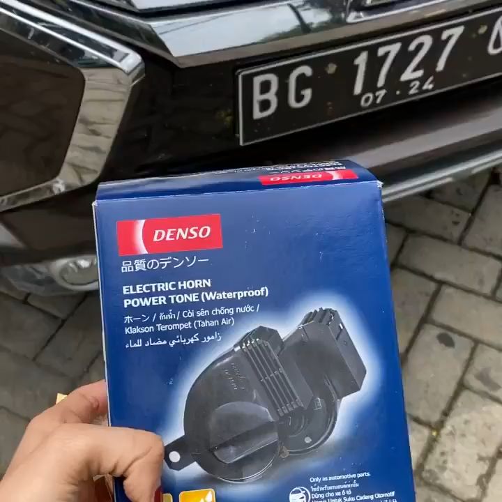 New Klakson Denso Keong Waterproof Paket Komplit | Lazada Indonesia