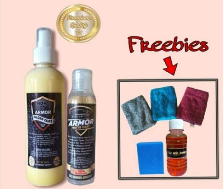 armor Matte coat and armor gloss all in one package | Lazada PH