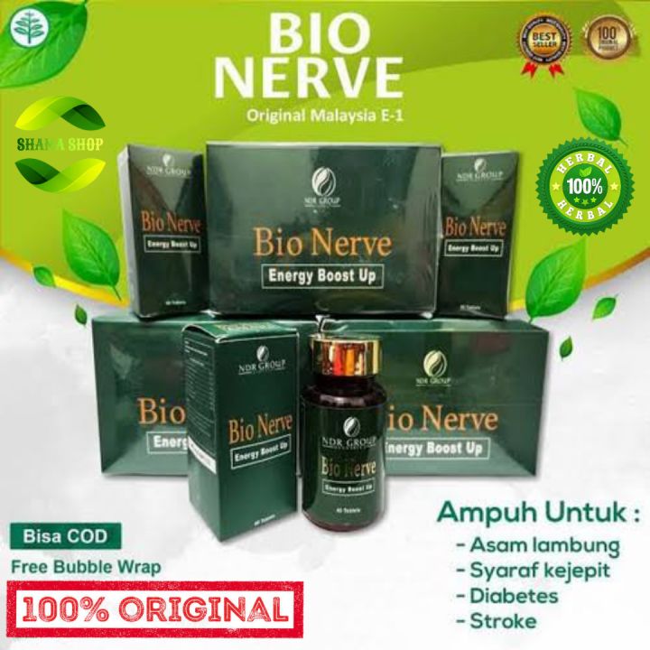 BIO NERVE NDR 1 BOX ISI 6 BOTOL ORIGINAL MALAYSIA | Lazada Indonesia