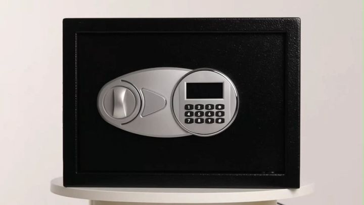 Electronic Password vault safe box money cash Digital Electronic Keypad ...