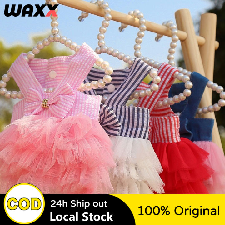 Dog Dress Puppy Lace Tulle Skirt Pet Shih Tzu Costume Cat Party ...