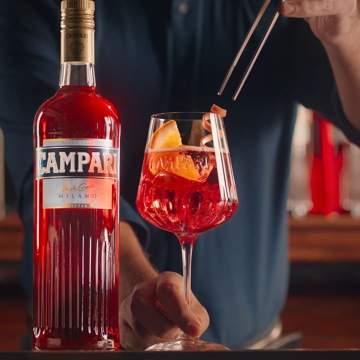 Campari Spritz Cocktail - Campari Bitter 750ml, Cinzano Prosecco ...