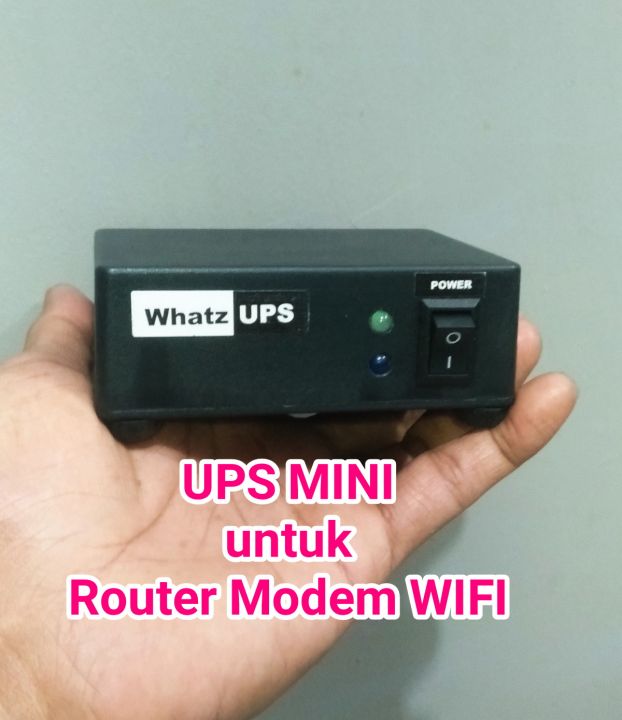 UPS MINI untuk Modem Router WIFI | Lazada Indonesia