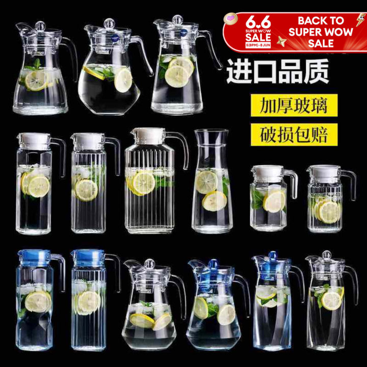 PC Acrylic Cold Water Bottle Bar Drink Juice Jug Beer Jar Plastic KTV ...