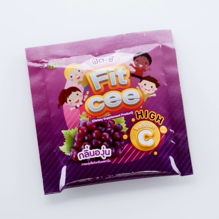 Fit-CEE วิตามินซีเด็ก เม็ดเคี้ยว เสริมภูมิคุ้มกัน ป้องกันหวัด ไม่มี ...