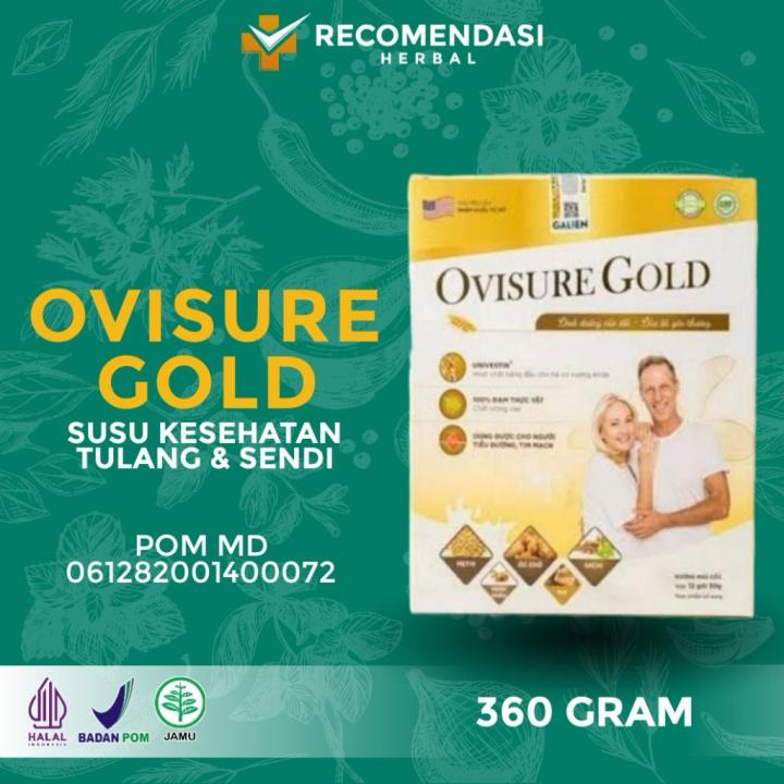 OVISURE GOLD SUSU VITAMIN TULANG DAN SENDI NYERI OTOT ASTEOPOROSIS ...